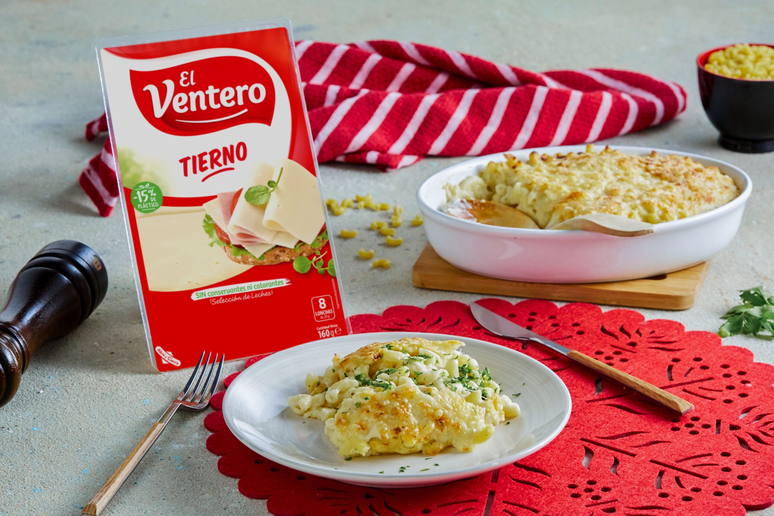 Macarrones con Queso Tierno El Ventero - El Ventero